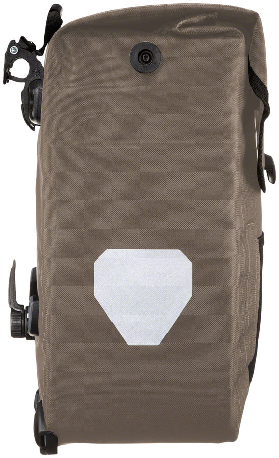Ortlieb Pedal Mate Pannier - 16L Each Dark Sand - Huckleberry Bicycles