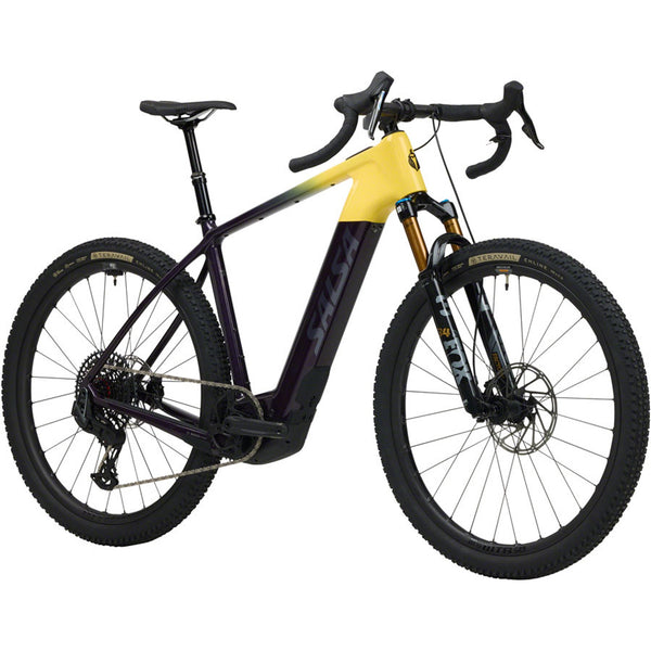 Tributary C Force XO AXS Transmission SUS Ebike - Amethyst/Yellow ...