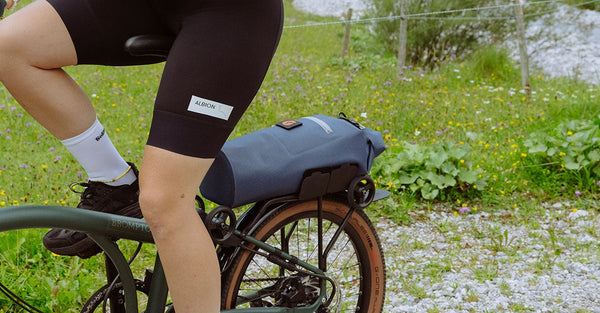 Borough Waterproof Roll Top Rack Bag - Huckleberry Bicycles