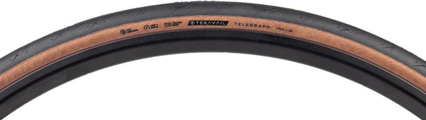Teravail Telegraph Tire - 700 x 30 Tubeless Folding Tan Light and Supp ...