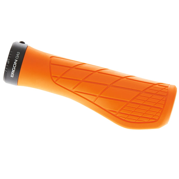 Ergon GA3 Grips - Juicy Orange Lock-On Small - Huckleberry Bicycles